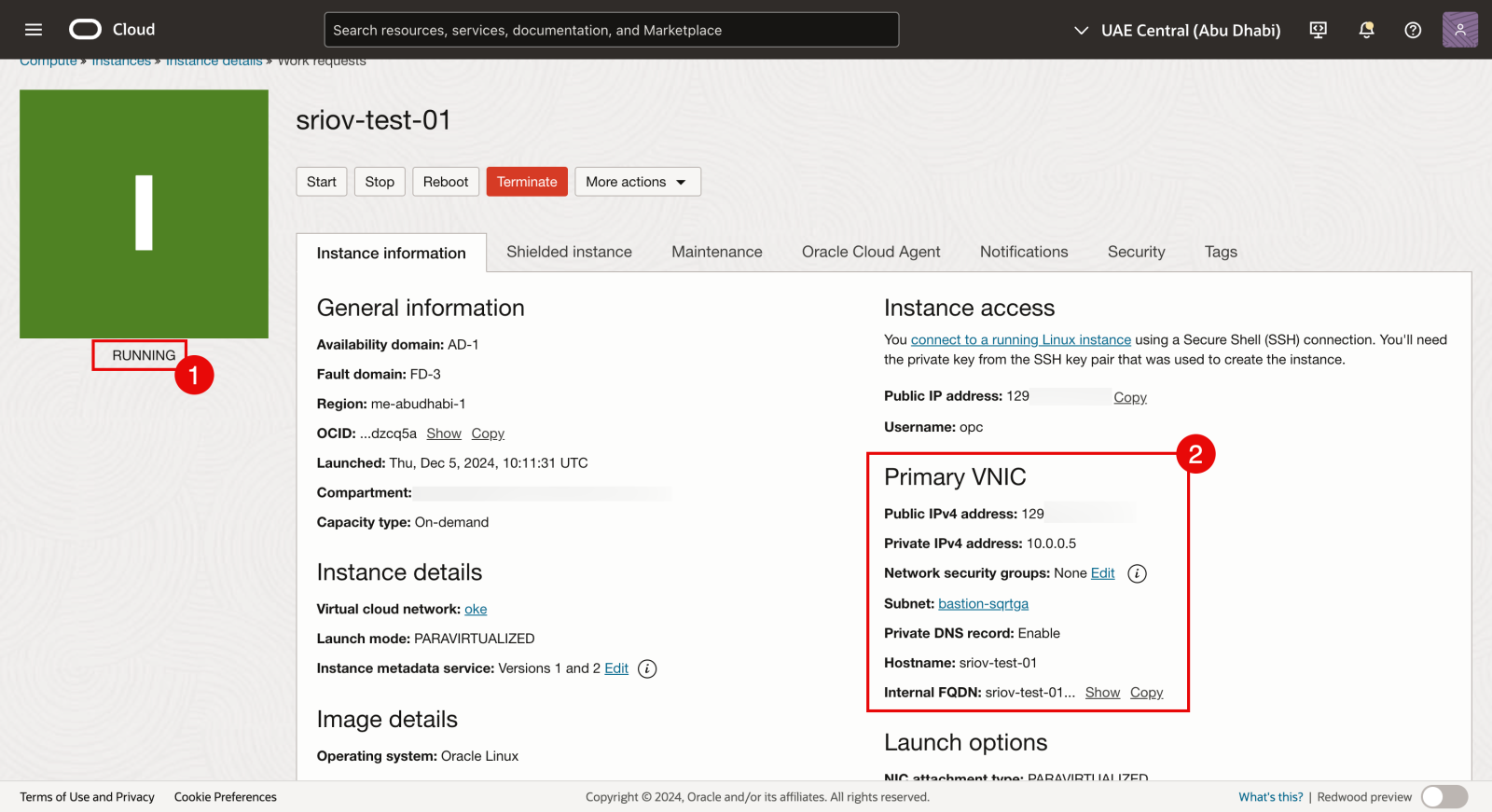 Assigning an IP address to a second interface on an Oracle Linux Instance - Iwan