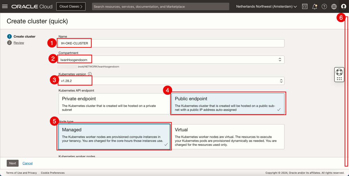 Setting Up Oracle Container Engine For Kubernetes Oke With Three Worker Nodes Iwan