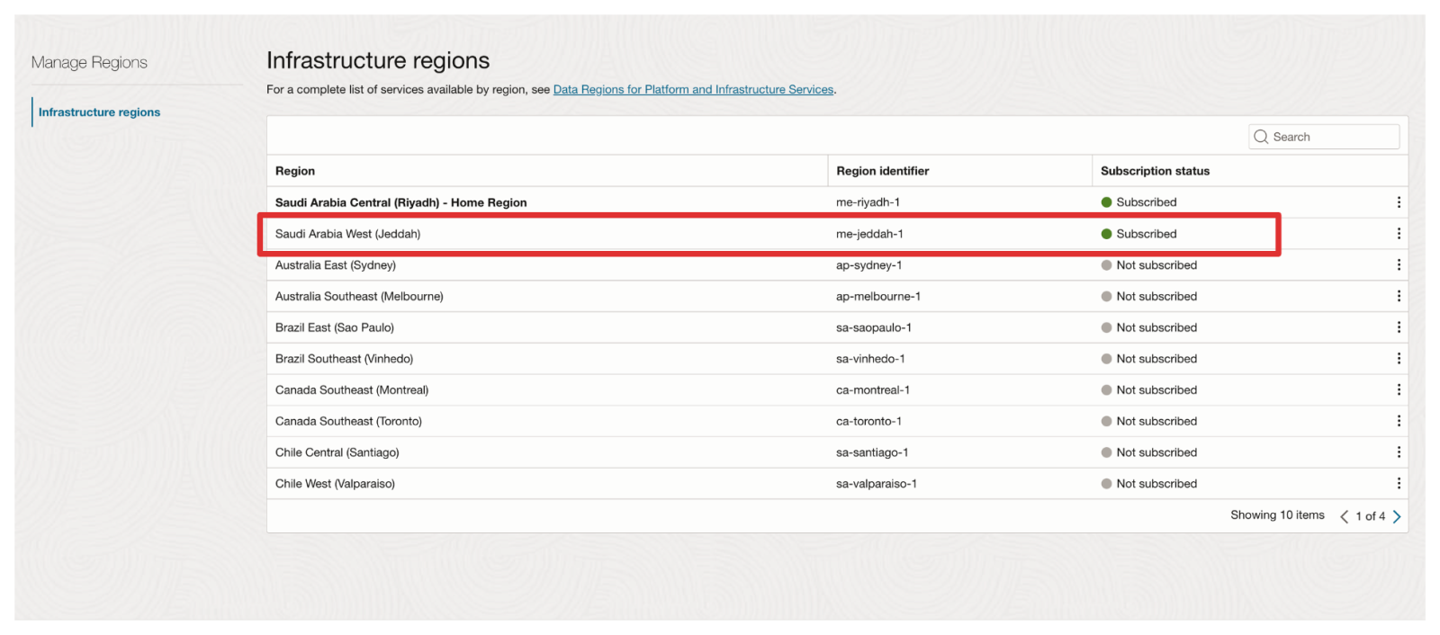Set up an RPC connection between two Tenants and two DRG - Iwan