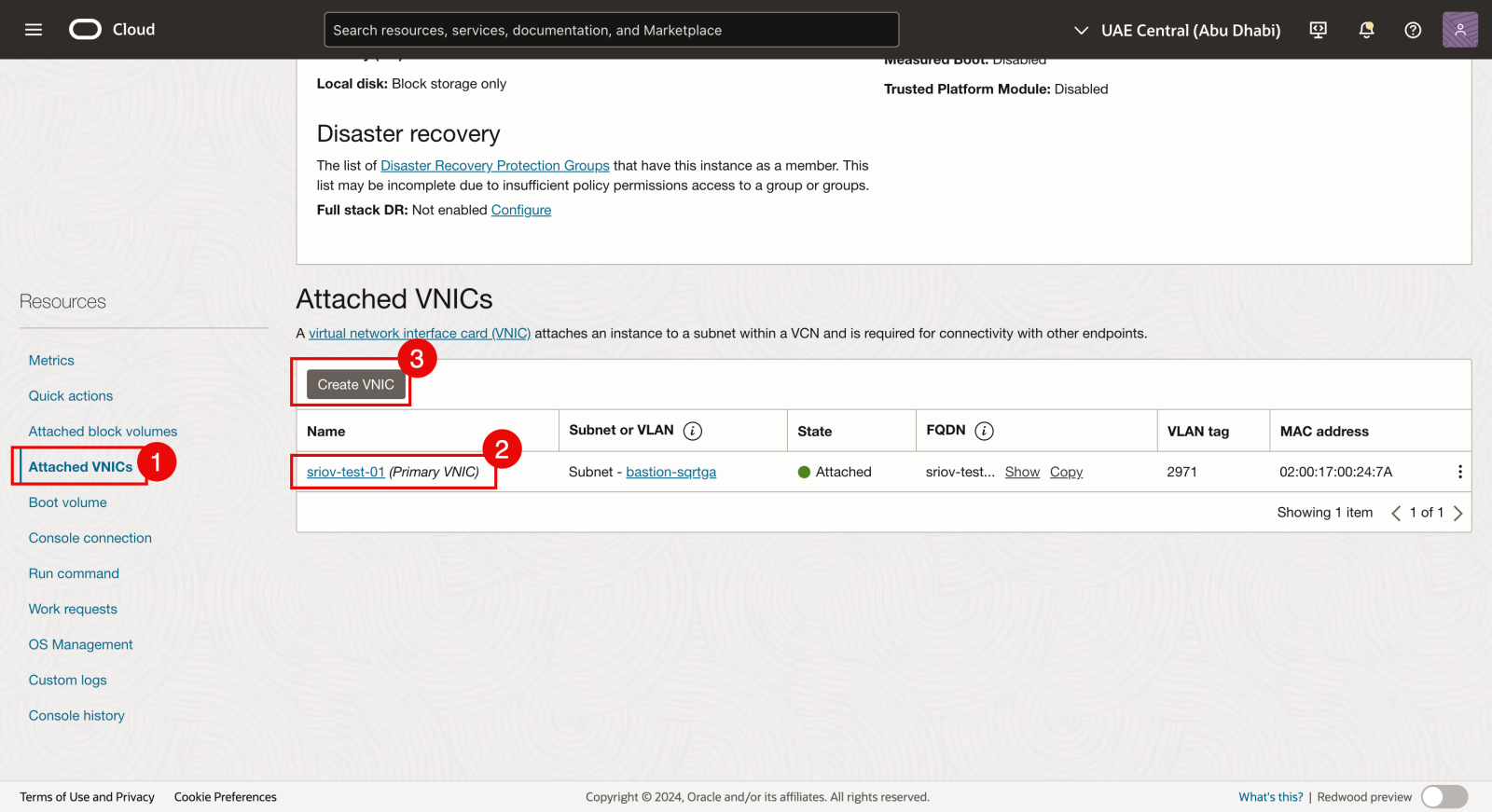 Assigning an IP address to a second interface on an Oracle Linux Instance - Iwan