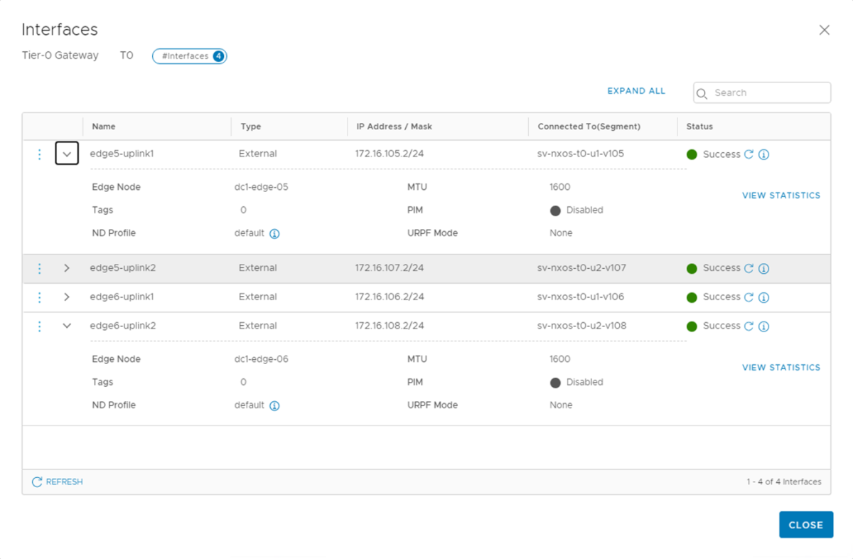 NSX-T EVPN North/South routing with NX-OS EVPN-based Datacenter fabric ...